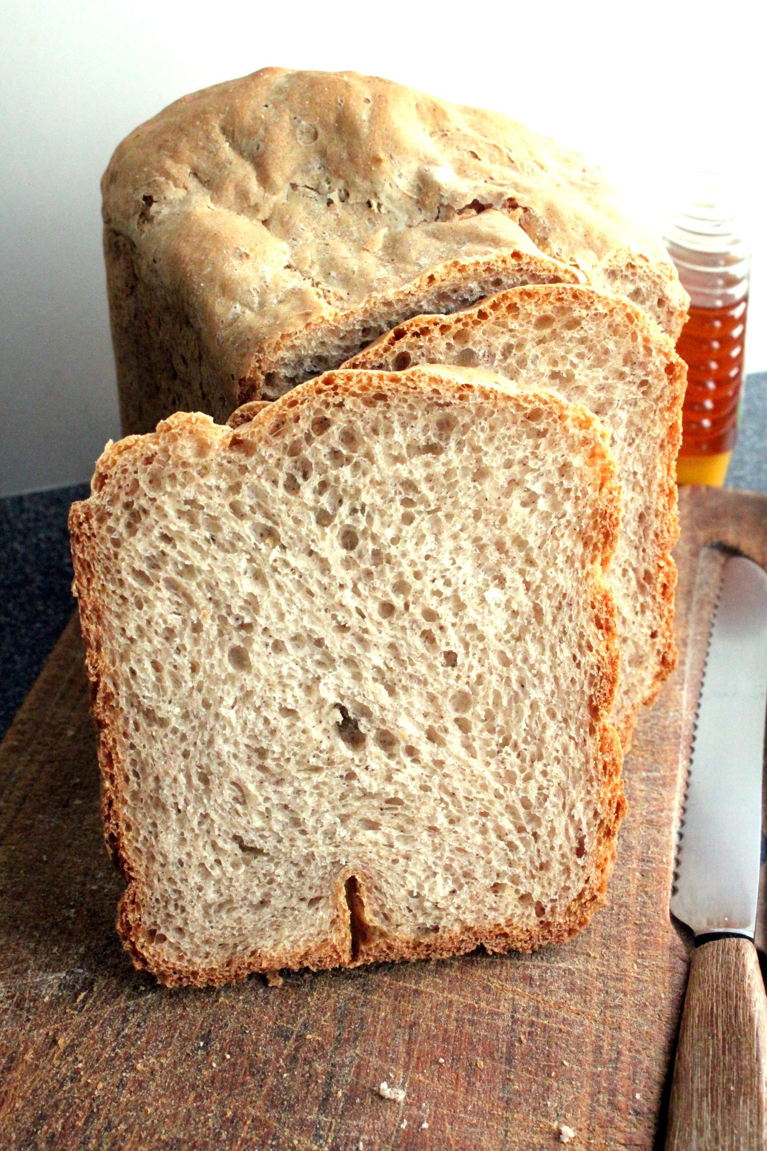 Mischbrot aus der Brotmaschine – Mixed Flour Bread from the Bread ...