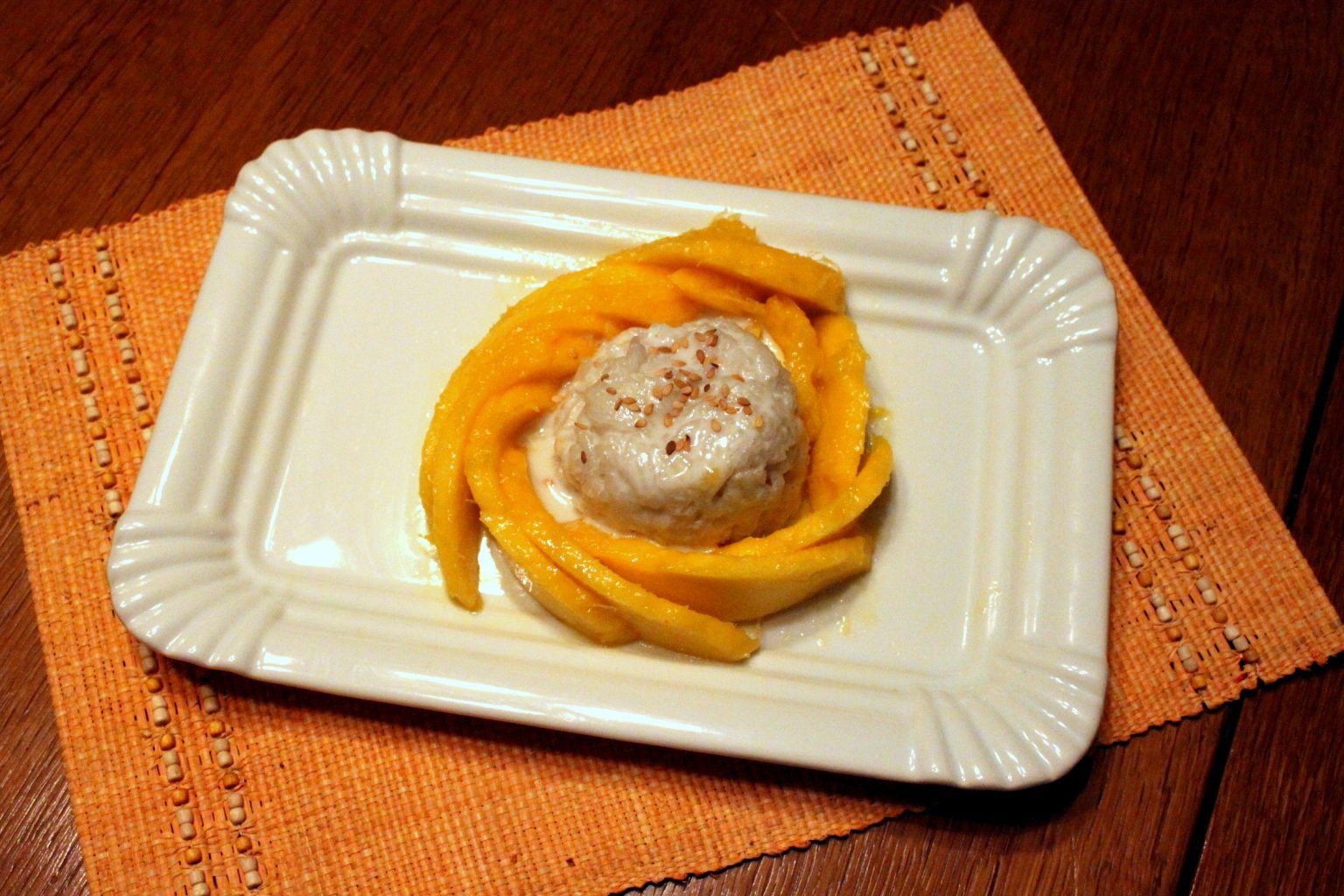 Sticky Rice with Mango and Coconut Milk