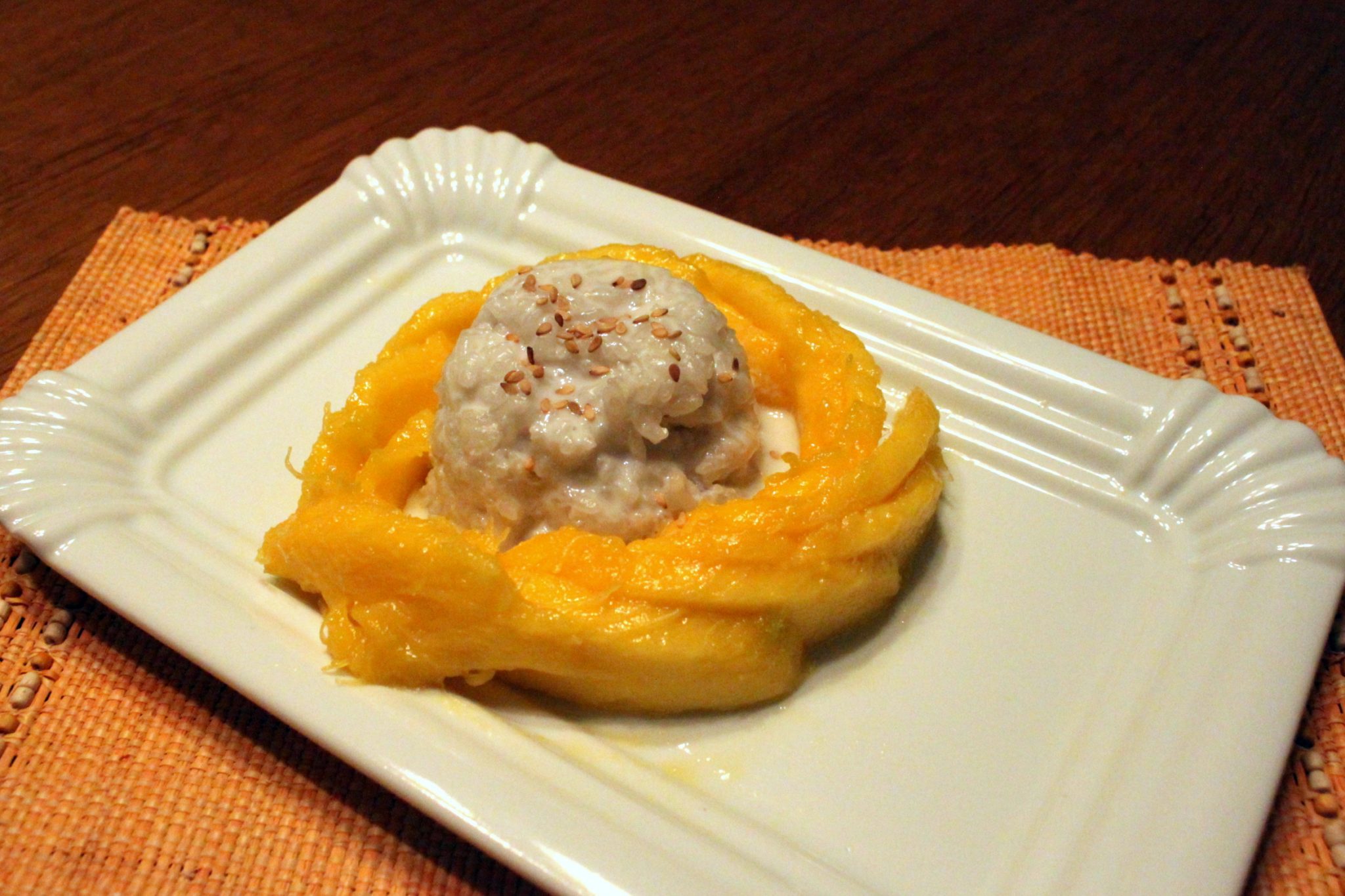 Sticky Rice with Mango and Coconut Milk