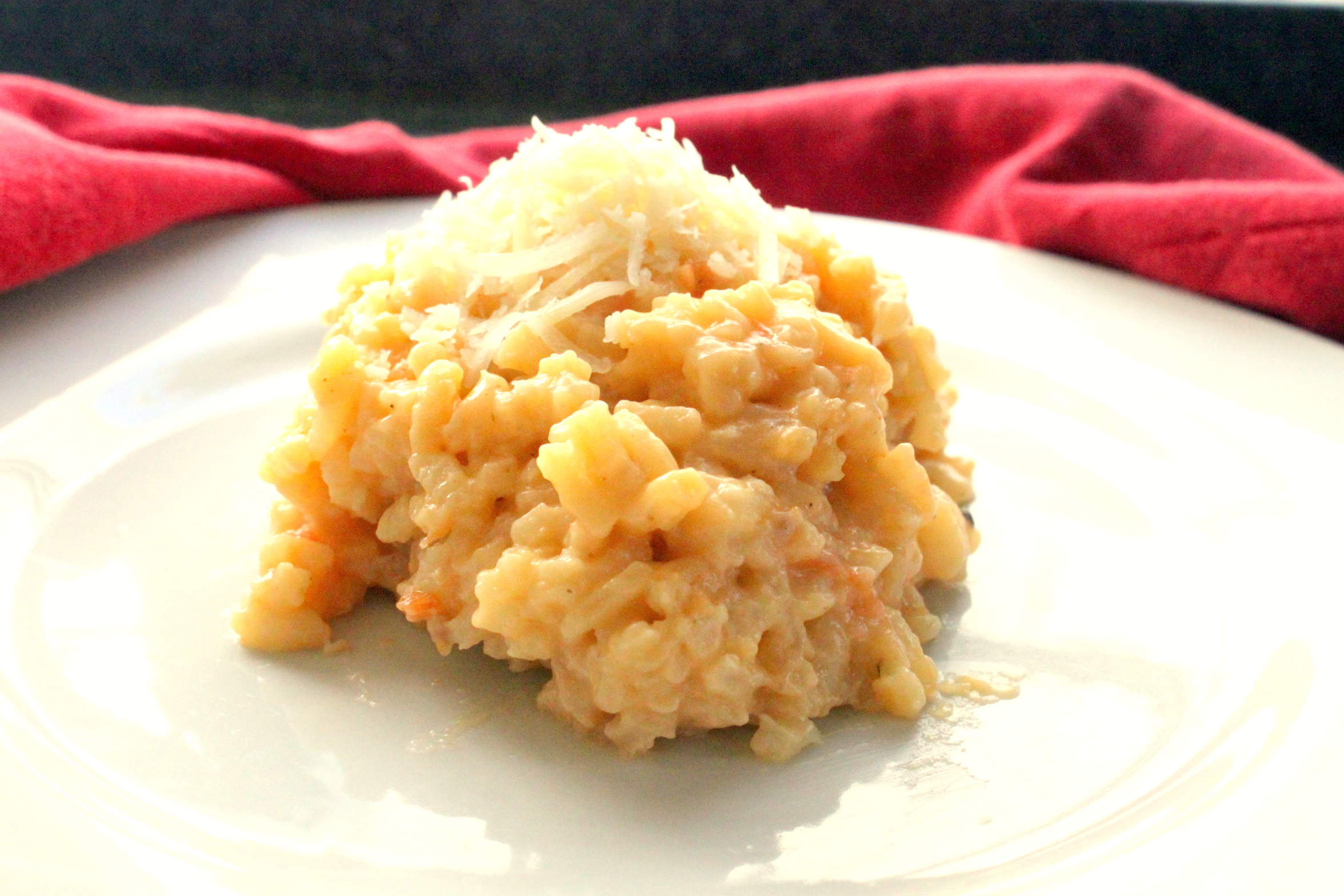 Risotto con Pomodori - Pane-Bistecca